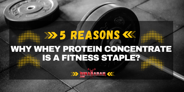 5 Reasons Why Whey Protein Concentrate is a Fitness Staple